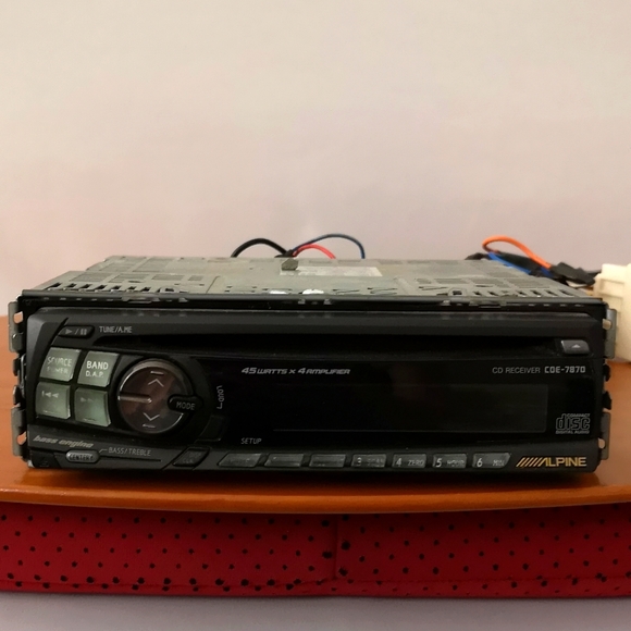 Alpine | Car Audio, Video & GPS | Alpine Cd Receiver Model Cde787 Parts ...